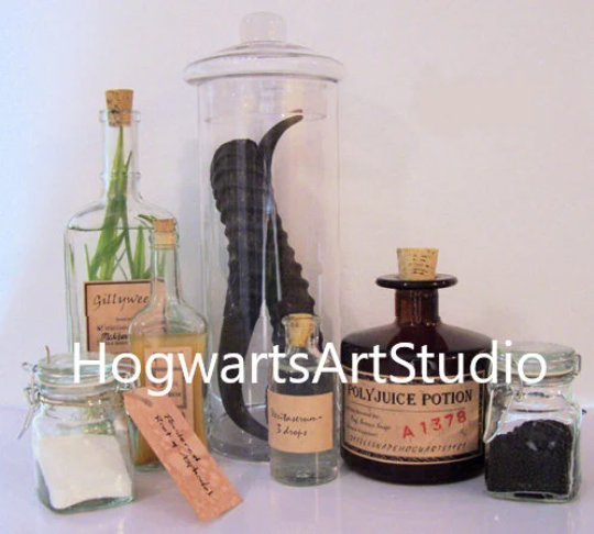 Potion Labels - Preprinted Sheets for your bottles – HogwartsArtStudio